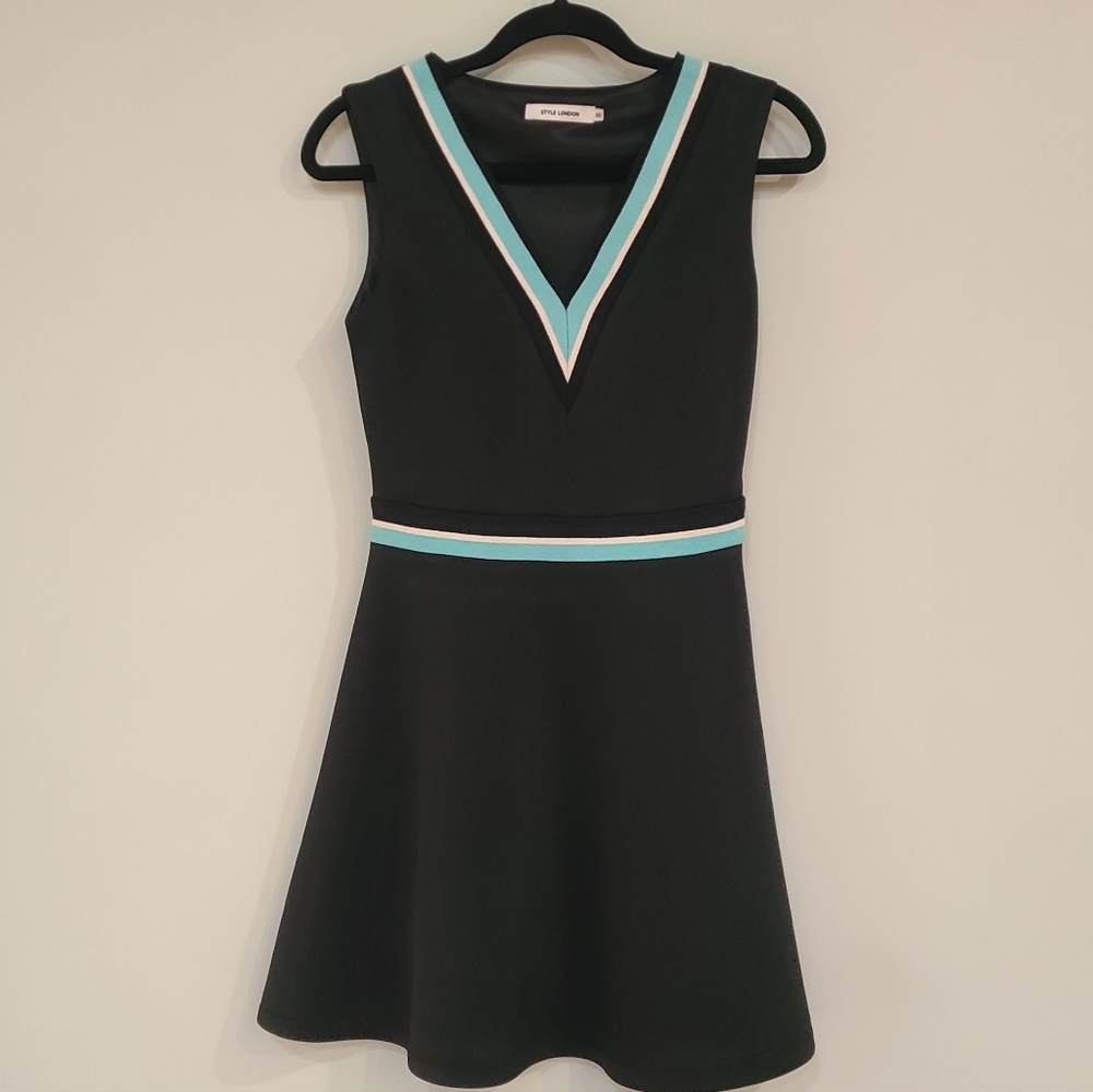 Style London Preppy Tennis Dress - Gem
